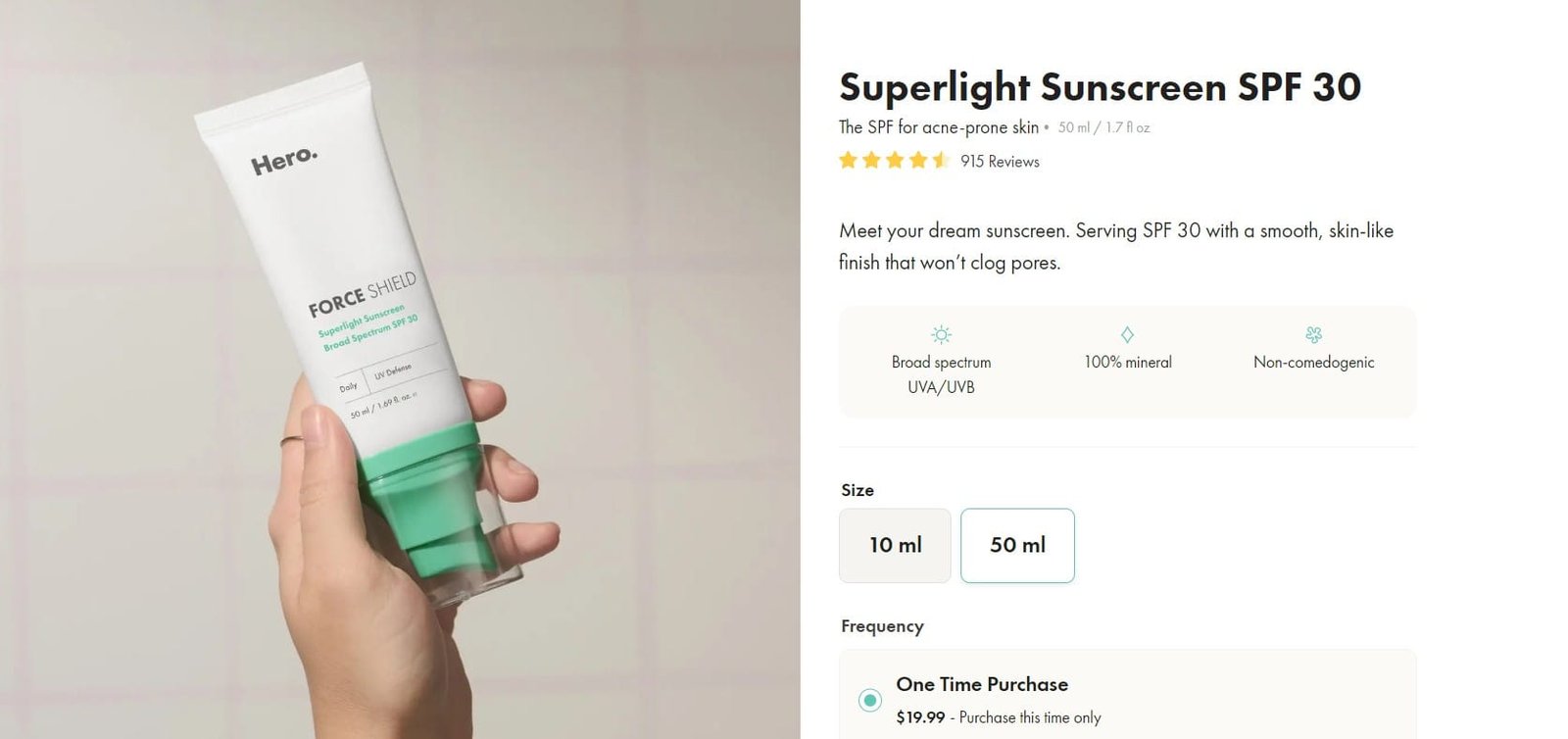 Hero Cosmetics Sunscreen Earn Reviews: From Zero To Hero