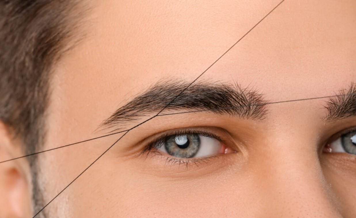 Eyebrow Threading for Men: Enhancing Your Grooming Game
